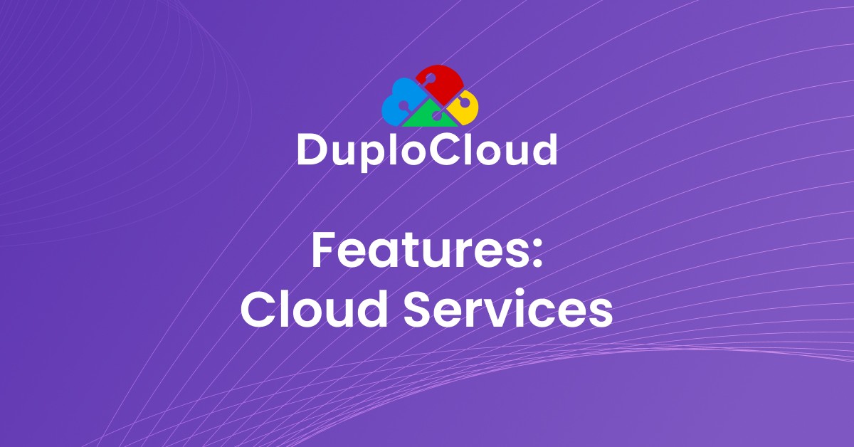 Cloud Services Platform | Optimize DevOps with DuploCloud